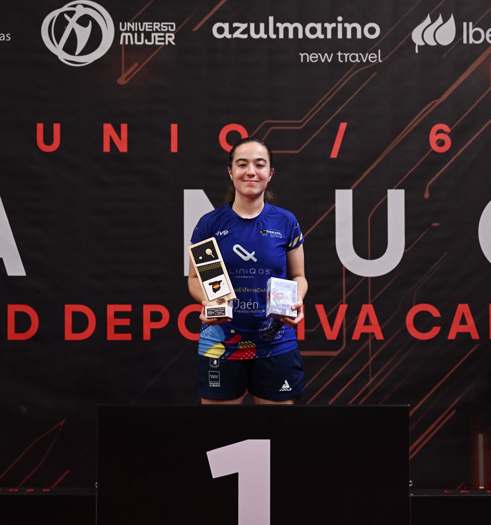 Sara Suárez, Campeona de España - Club Deportivo Indiana Games